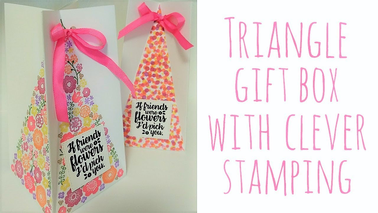 Triangle Gift Box | Video Tutorial