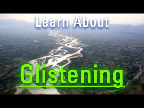 How to Say Glistening in English? | What is Glistening? | How Does Glistening Look?