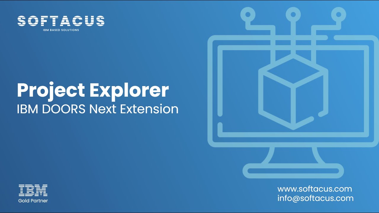 The Project Explorer extension for DOORS Next Generation (DNG)