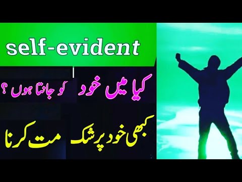 You are self-evident I The Nature of Consciousness I Hindi I Urdu