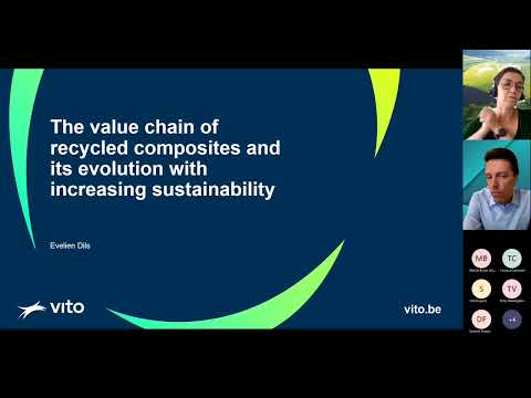 Webinar on the production of recycled-based composites (presentation of international trade mission)