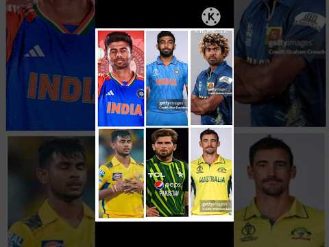 Malinga Vs Mayank Vs Starc VS pathirana VS bumrah VS Afridi #bowing #cricket