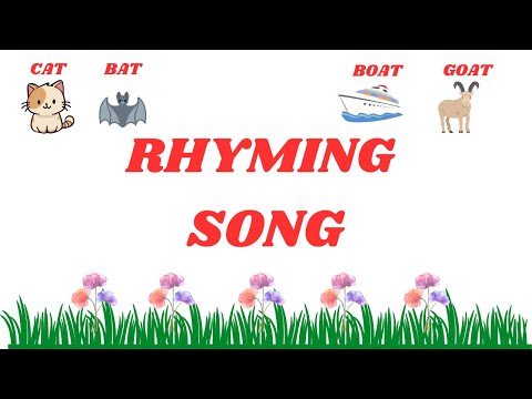 Rhyming Song ♫ Rhymes For Children ♫ Words That Rhyme ♫ Kids Songs by KIDS ZONE