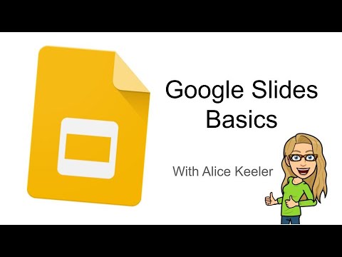 Basics of Google Slides