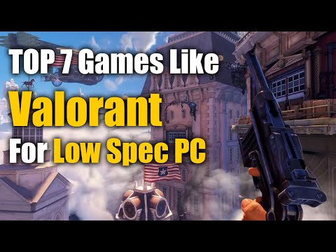 TOP 7 Games Like VALORANT for LOW END PC & Laptop (UPDATED)