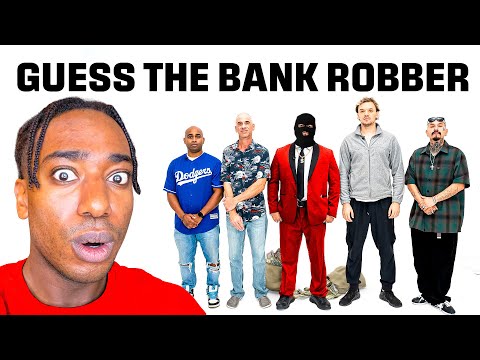 5 Actors vs 1 Real Bank Robber