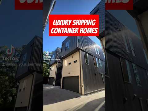 "Living in a Luxury Shipping Container Home: Modern, Stylish & Affordable!"