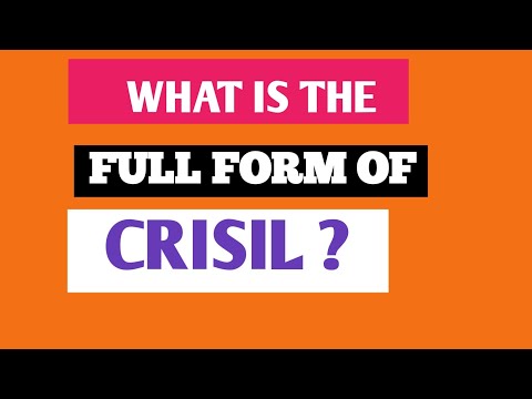 CRISIL FULL FORM PART (1338)//WHAT IS THE FULL FORM OF CRISIL//FULL FORM OF CRISIL//