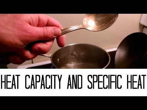 Heat Capacity and Specific Heat