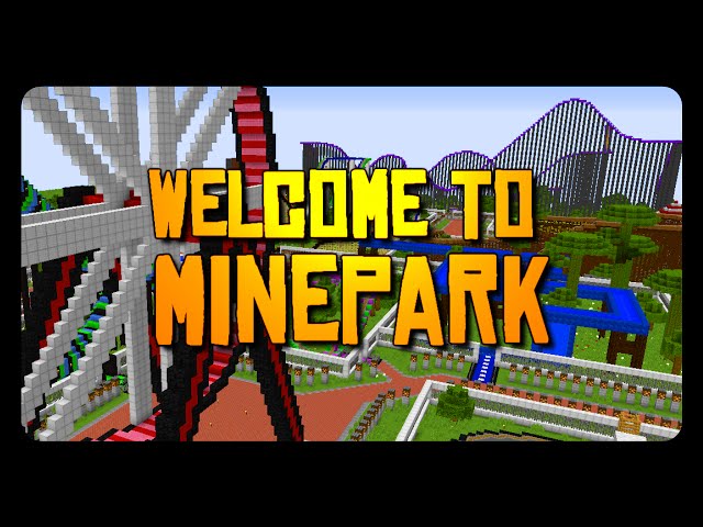 MinePark (A minecraft theme park) For Clicki! Minecraft Map