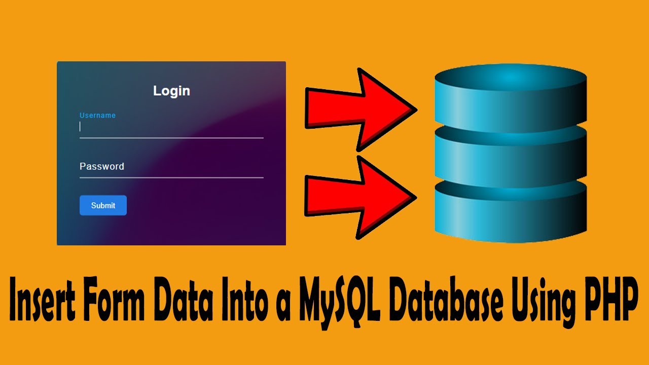 How to Insert Form Data Into a MySQL Database Using PHP