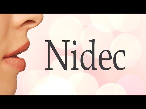 How to Pronounce Nidec