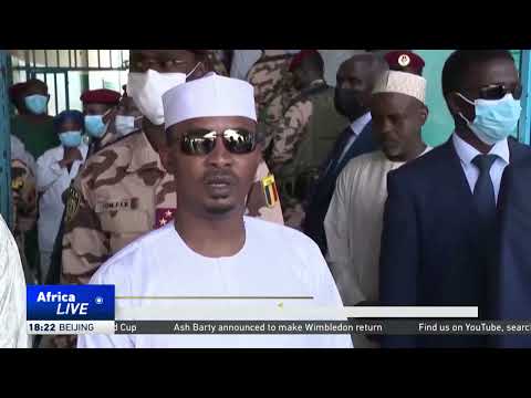 Chad's President Deby visits scene of military depot fire