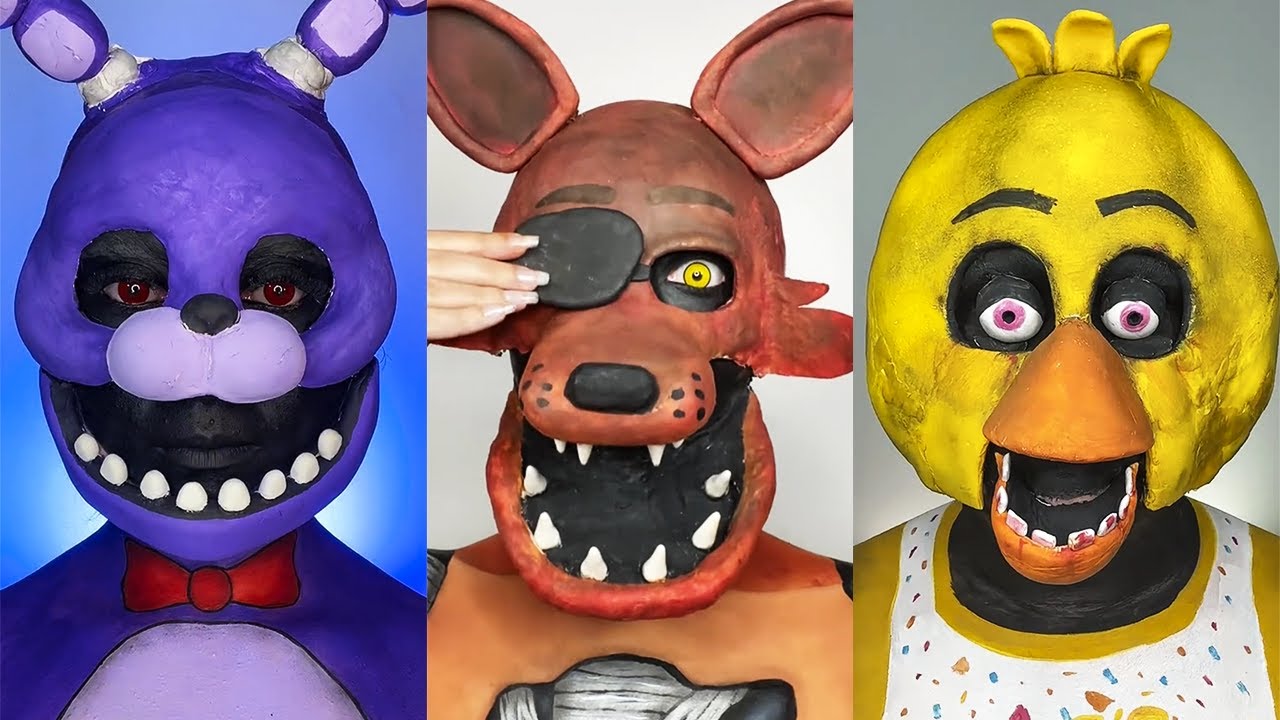 Five Nights at Freddy's | Best Scares TikTok Makeup Compilation