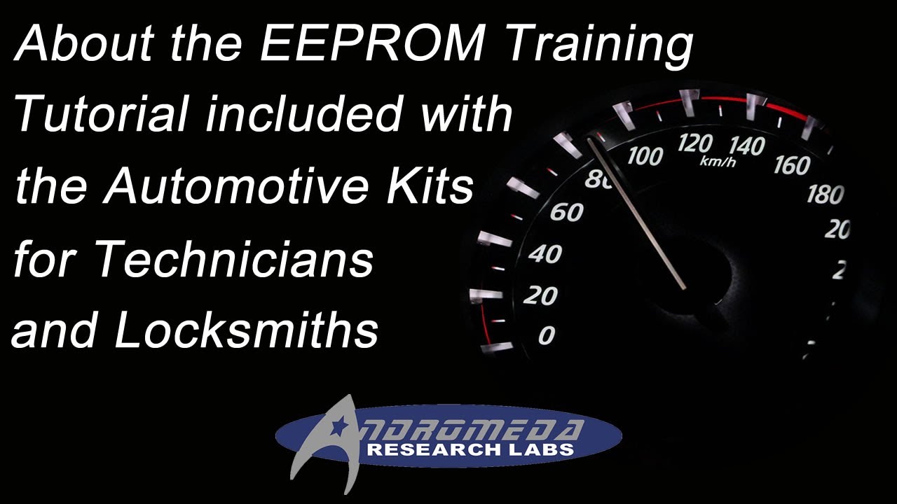 Automotive EEPROM Training Tutorial and EEPROM education package included with the Automotive Kits