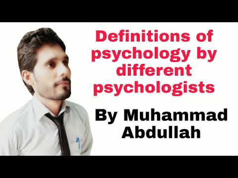 Definitions of psychology by different psychologists//#QAED #B.ed_1.5