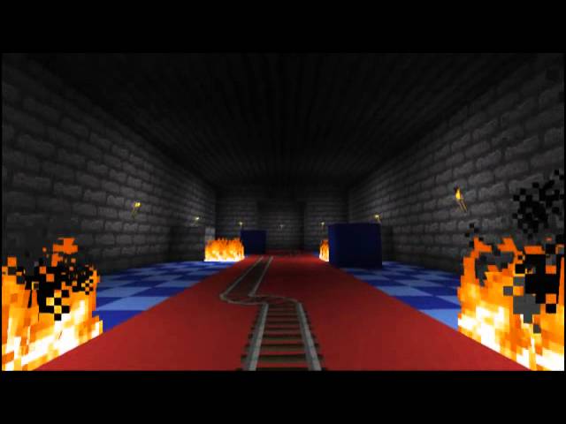 NIPL Minecraft Server - N64 Mario Kart: Bowser's Castle Minecraft Map
