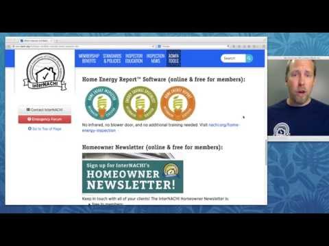 Michigan Home Inspector Certification, Home Energy Report, and Follow-Up Survey