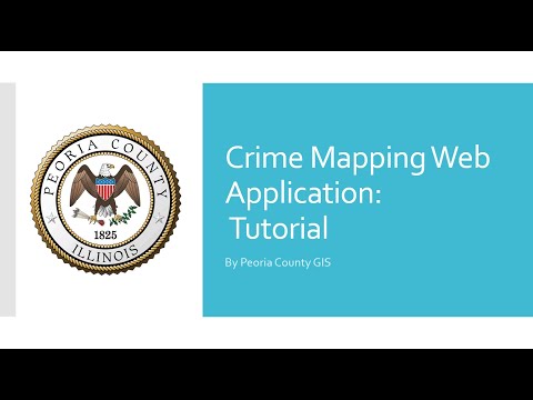 Crime Mapping Application: Tutorial