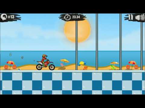 Moto X3M Pool Party Level 13