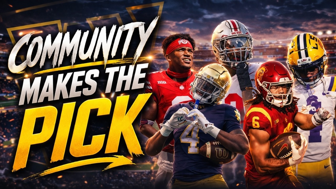 COMMANDERS CREATORS & MEDIA CHOOSE THE 7TH PICK! Jeremiyah Love, Caleb Downs, Who Did We Pick?!