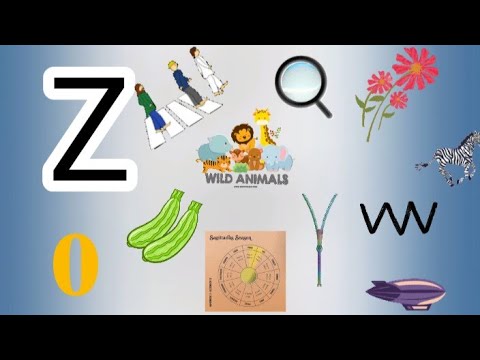 Z-Letter words in English |Words that start with z, words that start with letter Z |Vocabulary Video