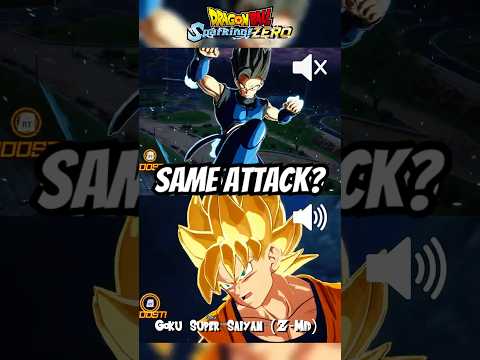 Shallot & Goku Rush Comparison | Dragon Ball: Sparking! ZERO #dragonball #dbz #goku #sparkingzero