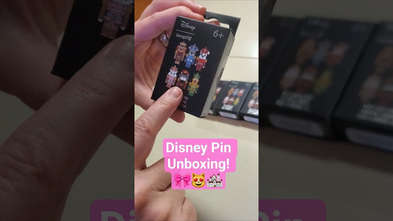 Pins! @hottopic #hottopic #disney #disneypins #mysteryunboxing #nutcrackers #pins #loungefly