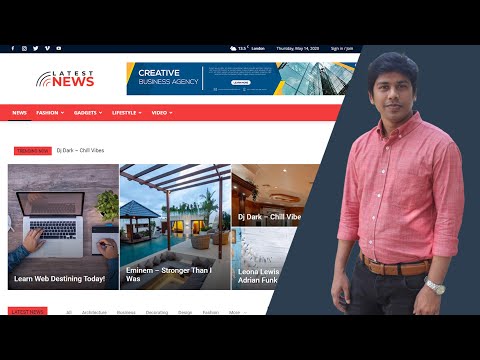 How to Make an Online News / Magazine / Blog Website with WordPress With Newspaper Theme by tagDiv