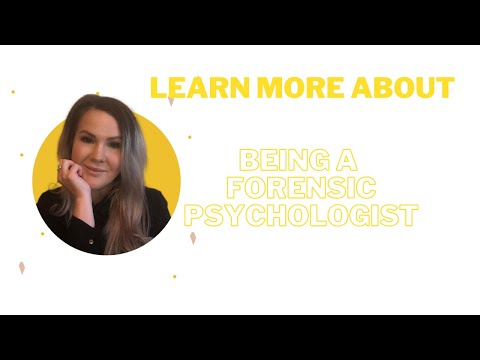 A day in the life of a Forensic Psychologist. What it is really like to be a Forensic Psychologist.