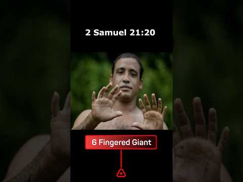 6 Fingered GIANT?! π³ (Part 2) #nephilim #giants #shorts