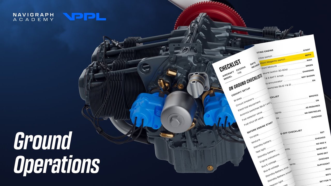 Master the Cessna 172: Checklists & Procedures – Lesson 10, Virtual PPL | Navigraph Academy