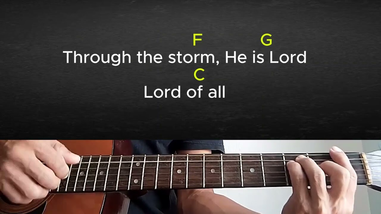 Cornerstone-Hillsong Worship Guitar Tutorial with Chords and Lyrics