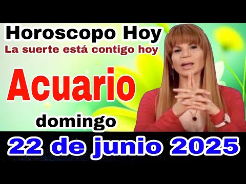 Aquarius horoscope for today, June 22, 2025
