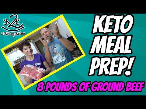 Keto Meal Prep | Ground beef recipes | What we eat on keto