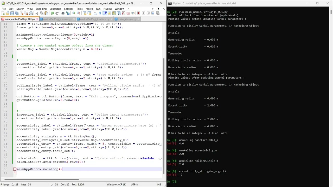 Python tkinter gui updating the gui using callback
