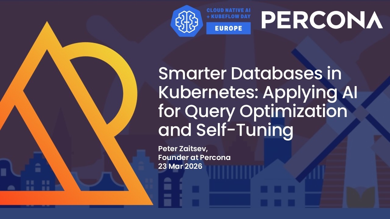 Smarter Databases in Kubernetes: Applying AI for Query Optimization and Self-Tuning