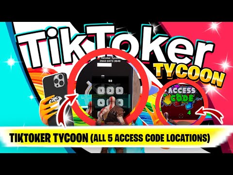 TIKTOKER TYCOON Vault Code | Tiktok Tycoon Fortnite Vault Access Code | Tiktok Tycoon Fortnite Key