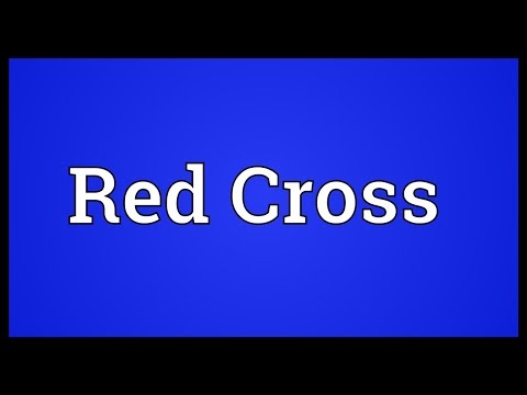 Red Cross Meaning