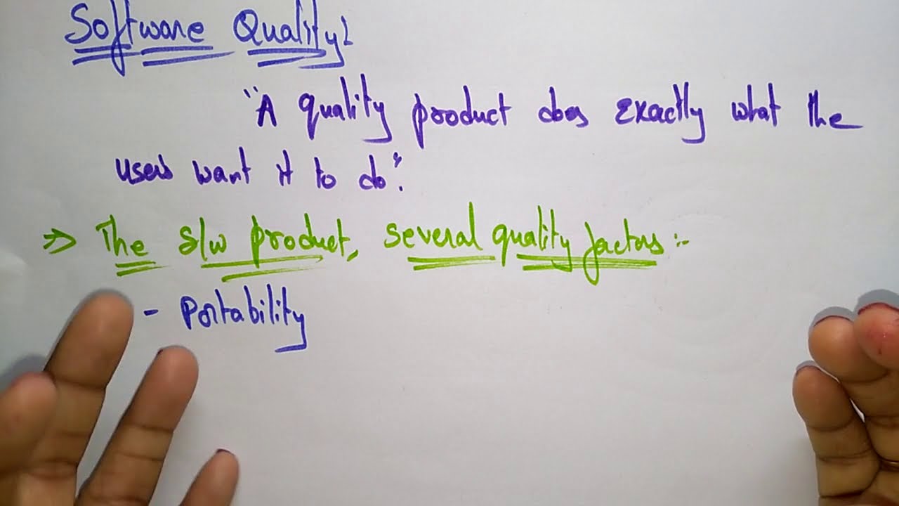 Software Quality | Software Engineering | SE | Lec-08 | Bhanu Priya