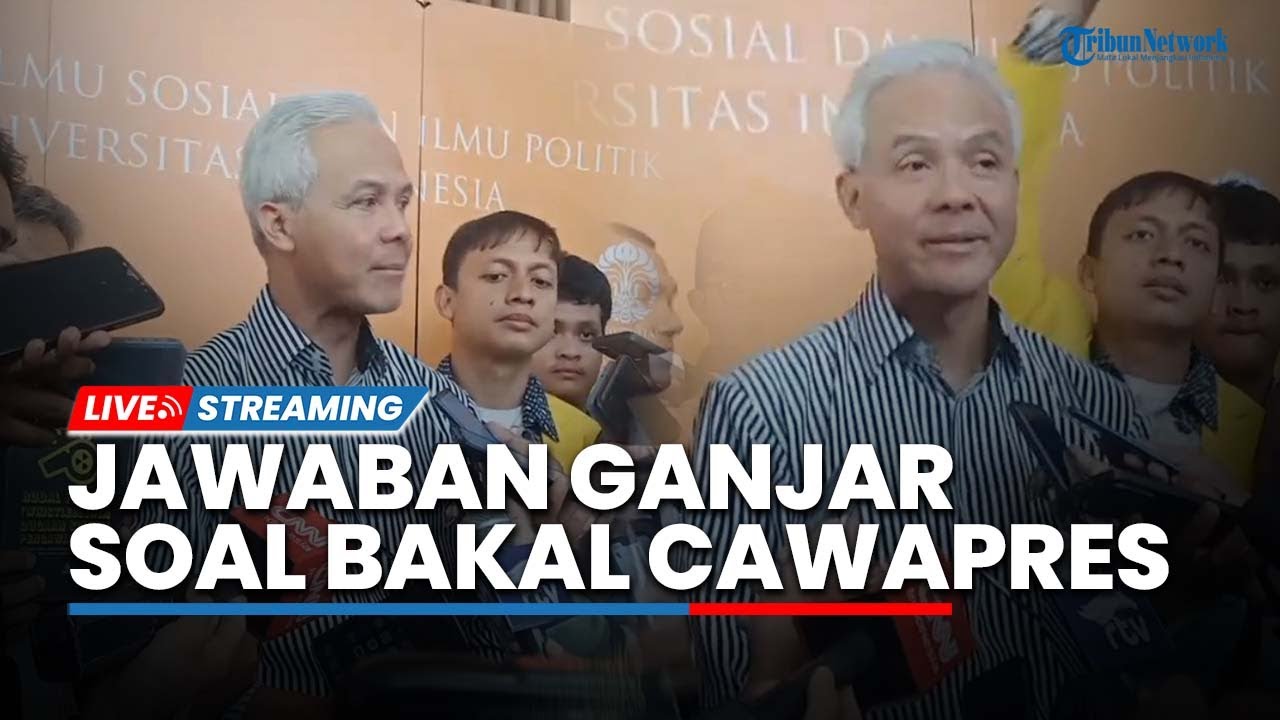 LIVE: Seusai Isi Kuliah Kebangsaan di FISIP UI, Ganjar Jawab soal Sosok ... LIVE: Seusai Isi Kuliah Kebangsaan di FISIP UI, Ganjar Jawab soal Sosok ...