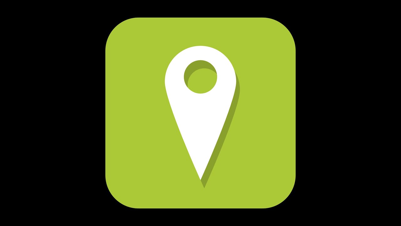Location Icon Vector Graphic - Inkscape Tutorial for Beginners
