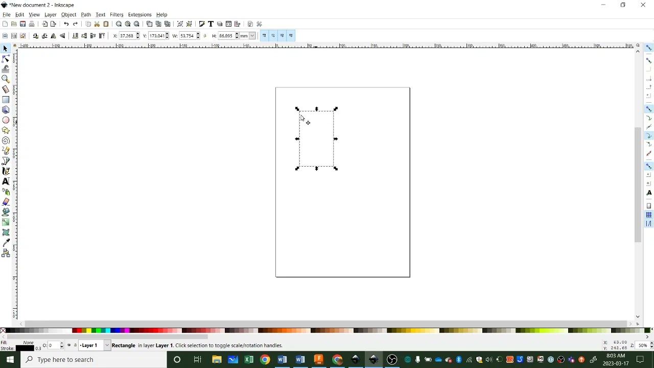 Tutorial 1 - Setting Up Your Project in Inkscape