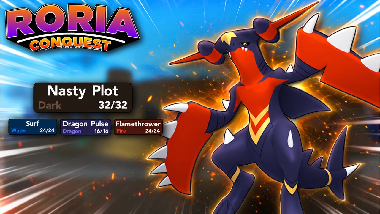 This NEW Mega Garchomp Is COMPLETELY BROKEN | Pokemon Brick Bronze PvP