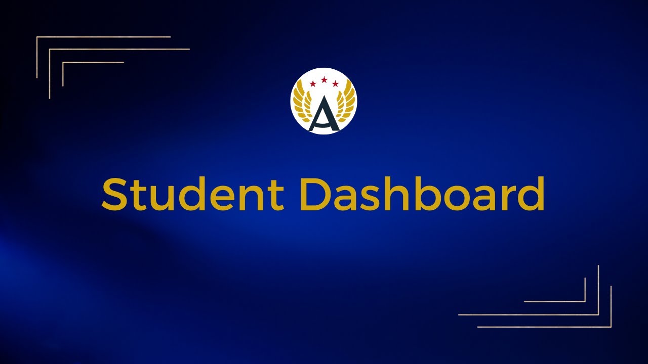 Student Dashboard Overview