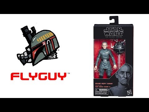 Star Wars The Black Series Grand Moff Tarkin 6-inch Figure Toy Action Figure Review | By @FLYGUY