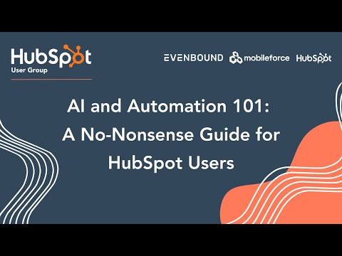 HubSpot AI for Sales & Marketing | No-Nonsense Guide for Beginners