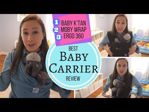 Baby Carrier Review & Comparison! Ergo 360, Baby K’tan & Moby Wrap ...
