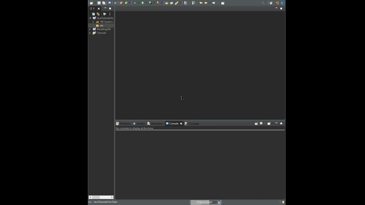 Java - #2 - Creating your first project