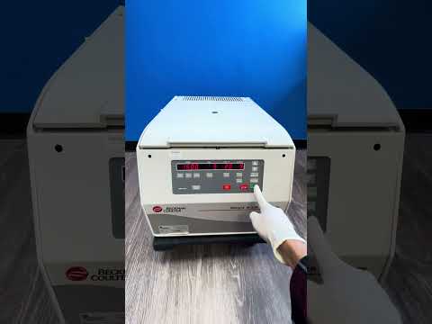 Beckman Coulter Allgera X-22R Centrifuge Refrigerated Benchtop W/SX4250 Rotor (Seri no ALB03K012)